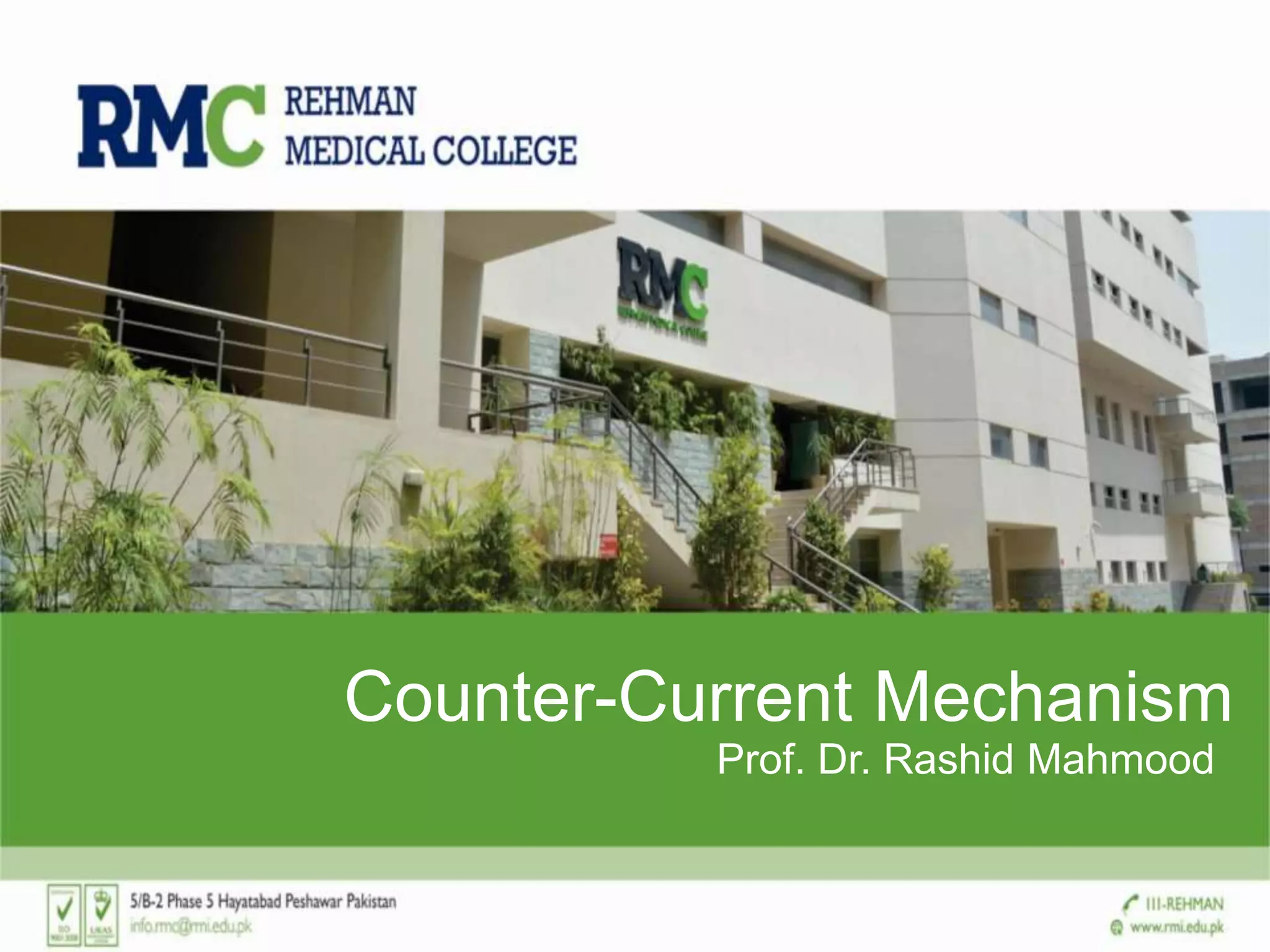 Counter current mechanism | PPT