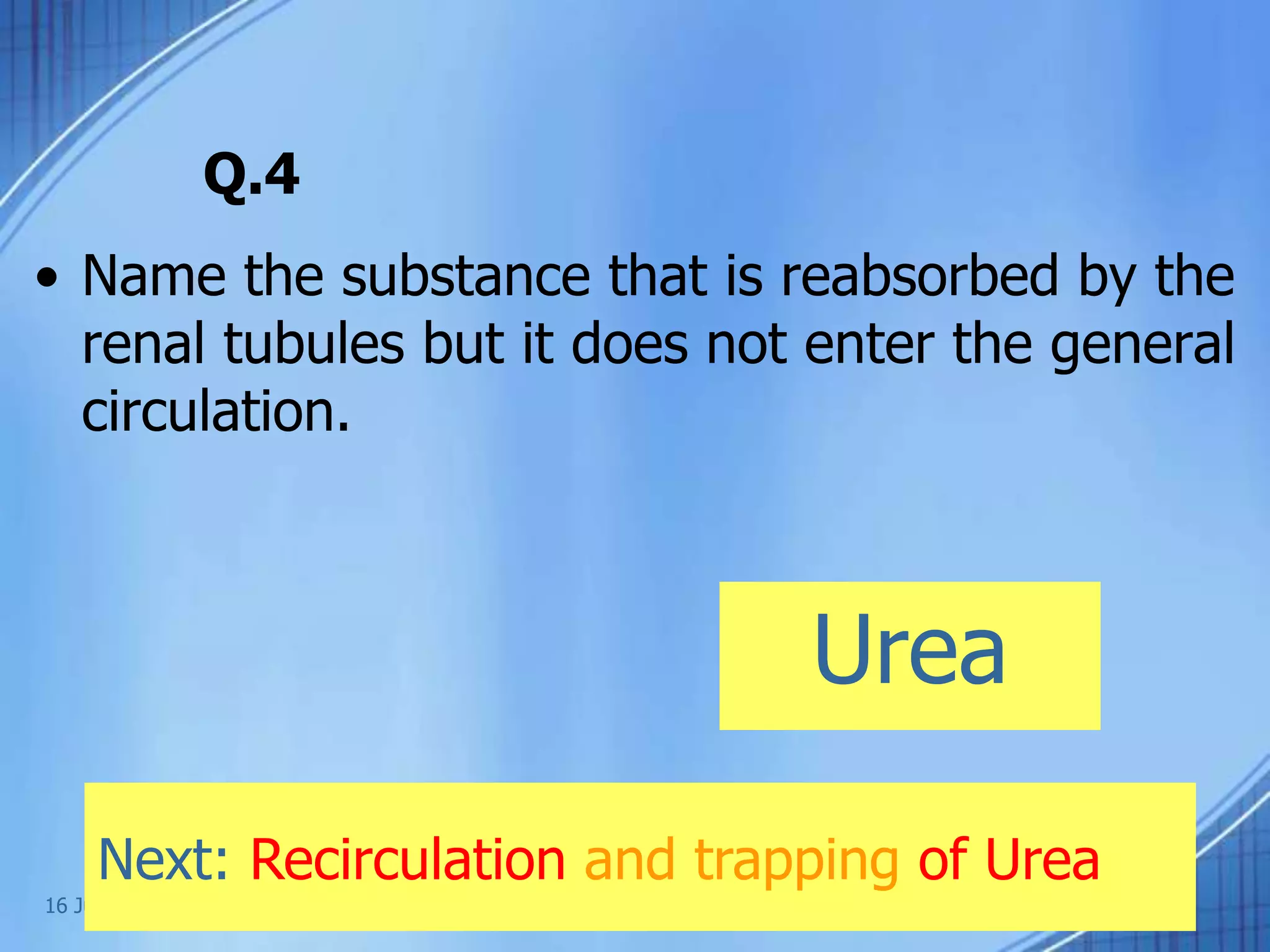 Counter current mechanism | PPT