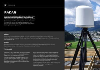 Different Counter drone systems and their pro and cons | PDF