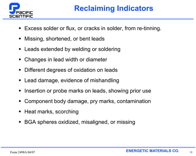 Counterfeit parts-awareness | PPTX