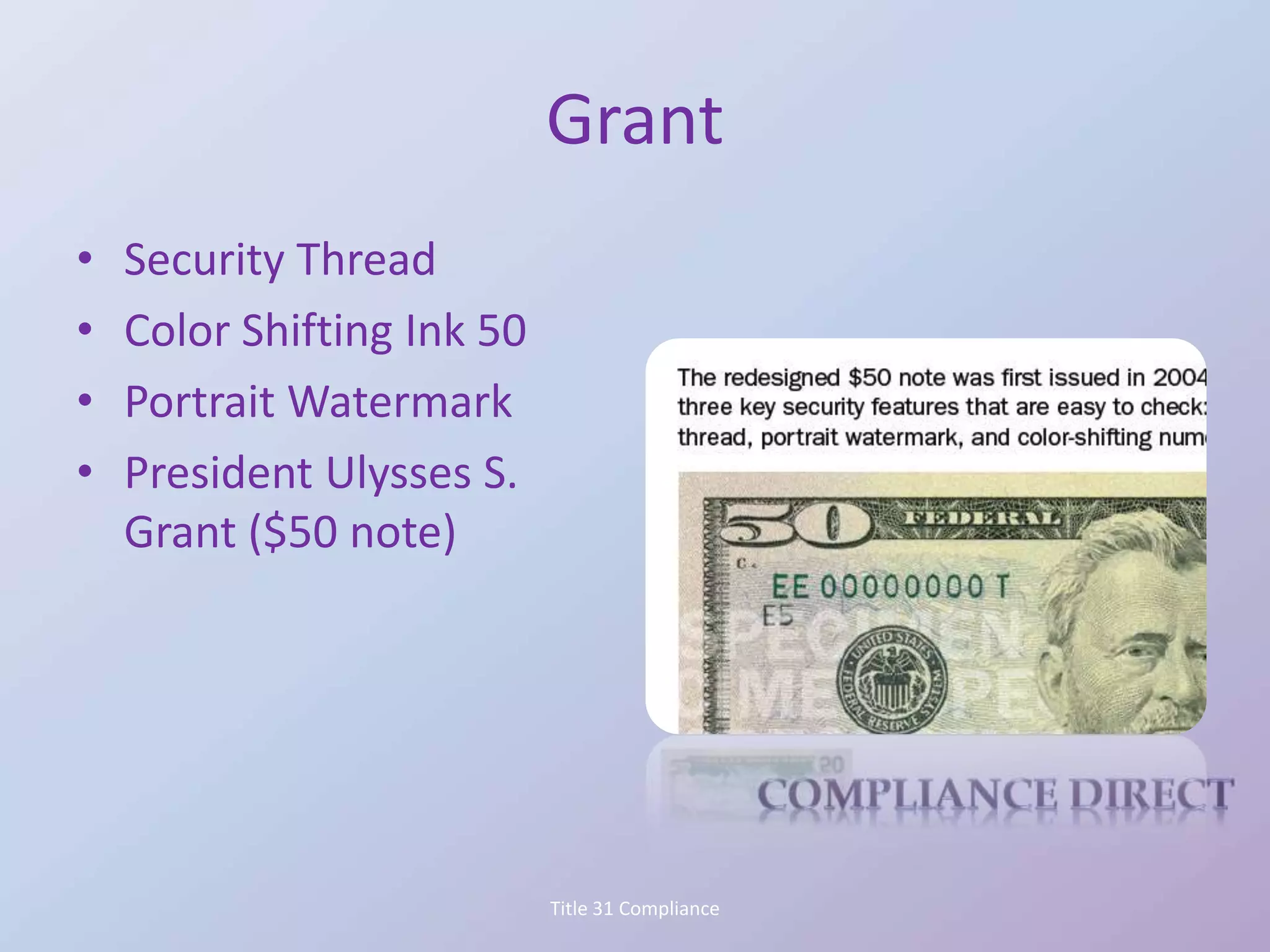 Counterfeit Presentation | PPTX