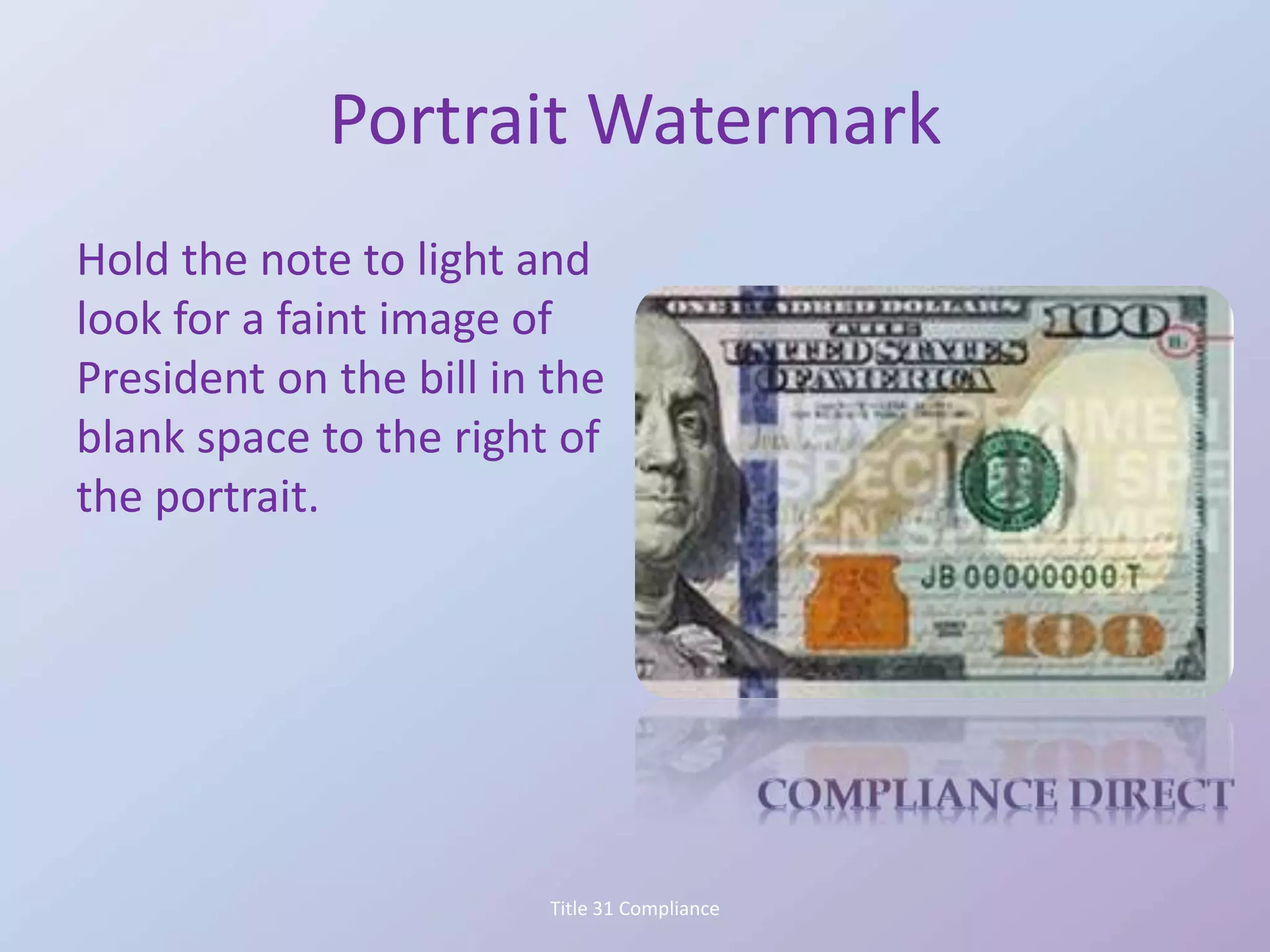 Counterfeit Presentation | PPTX