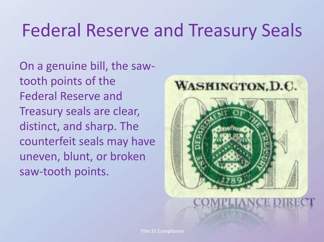 Counterfeit Presentation | PPTX