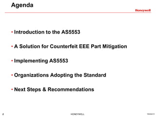 Counterfeit Electronics Parts Honeywell | PDF