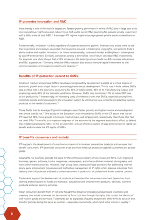 Counterfeiting smuggling and piracy in india - Effects and Potential ...