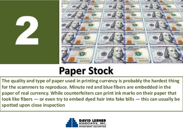 How To Spot The Counterfeit Money Scam How To Spot The Counterfeit Money Scam