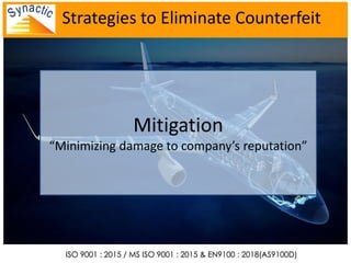 Counterfeit Part Awareness to prevent counterfeit issue | PDF