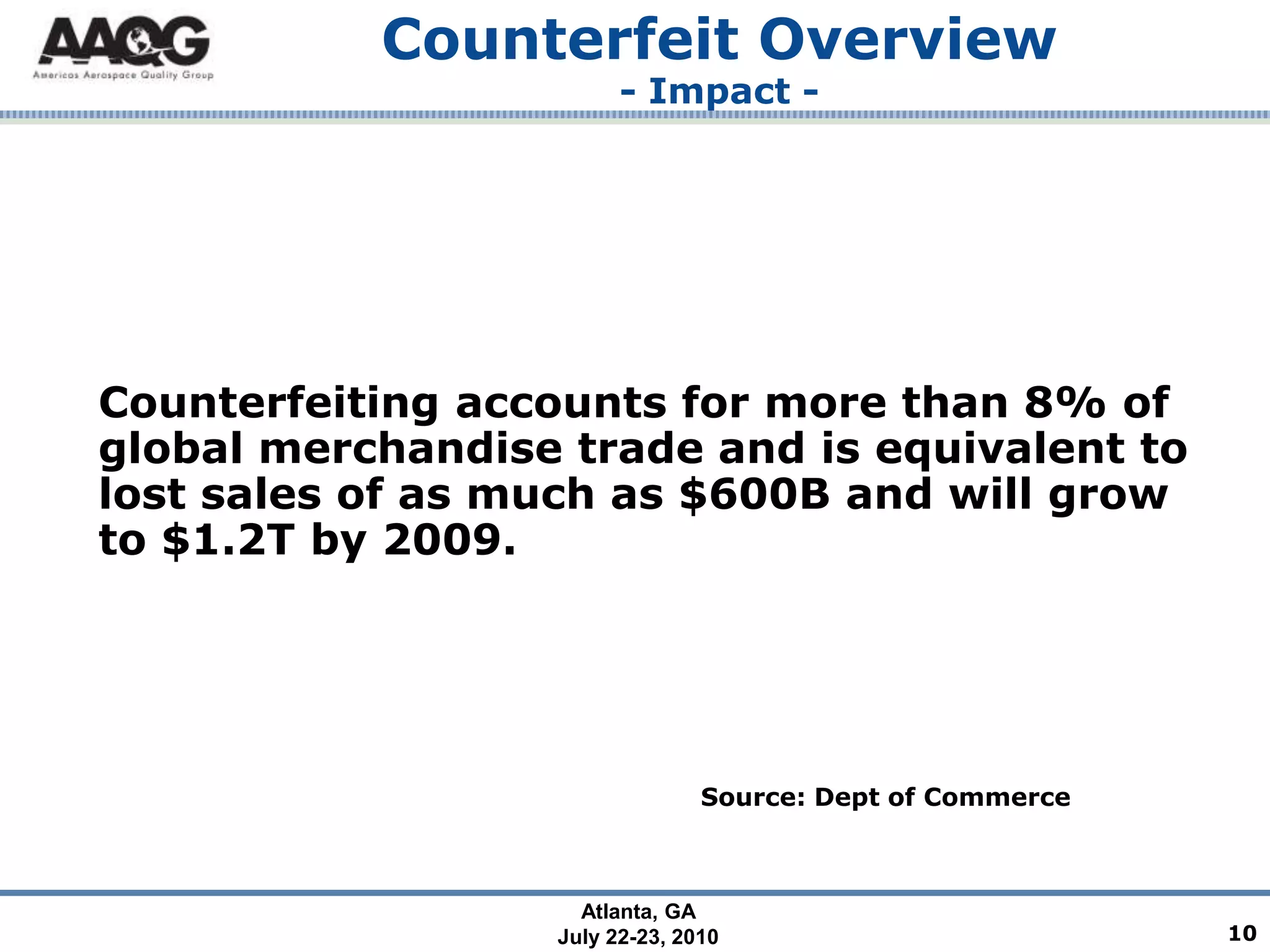 Counterfeit parts | PPTX