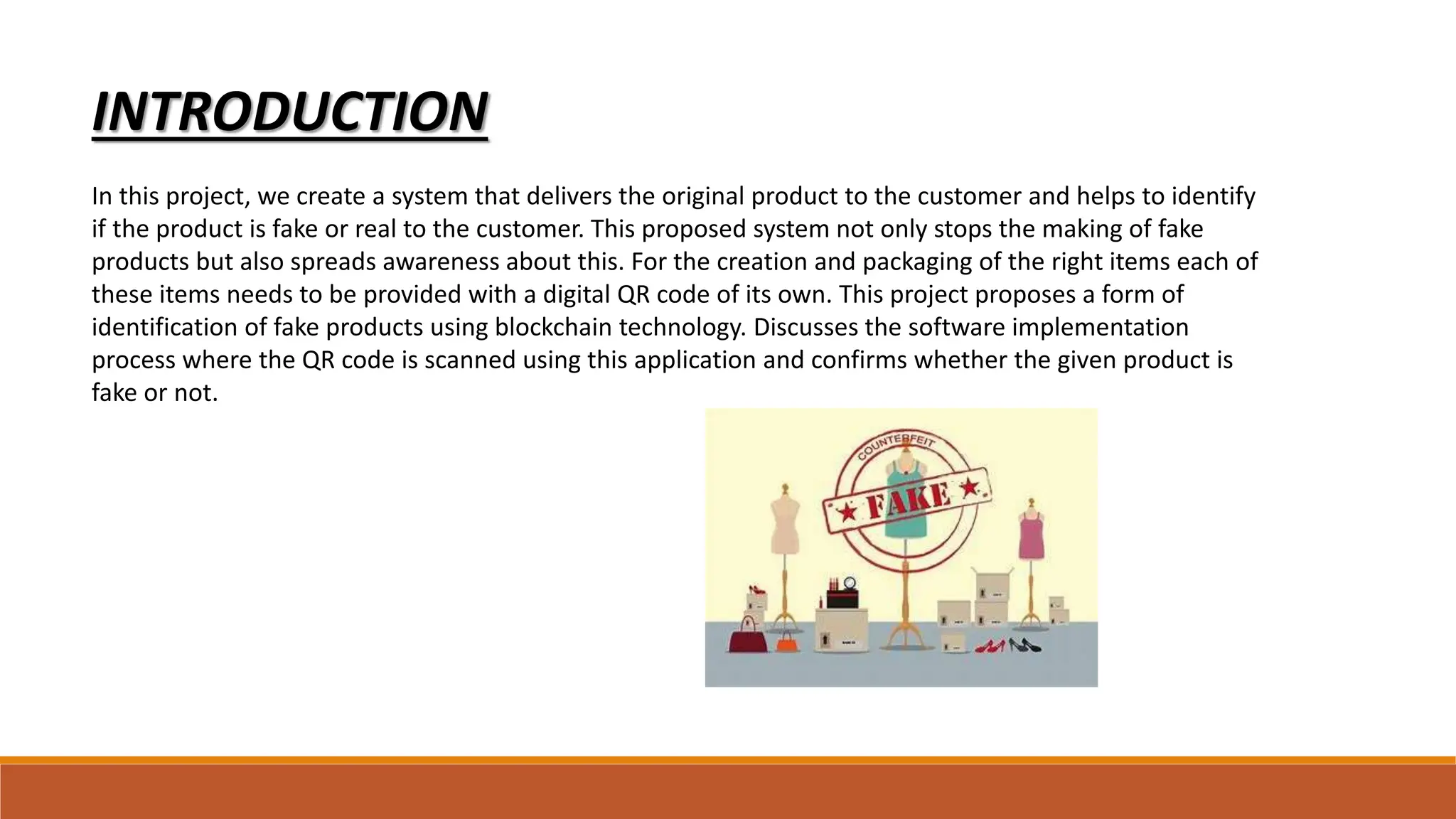 Counterfeit product presentation ppt and slides | PPTX