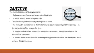 Counterfeit product presentation ppt and slides | PPTX