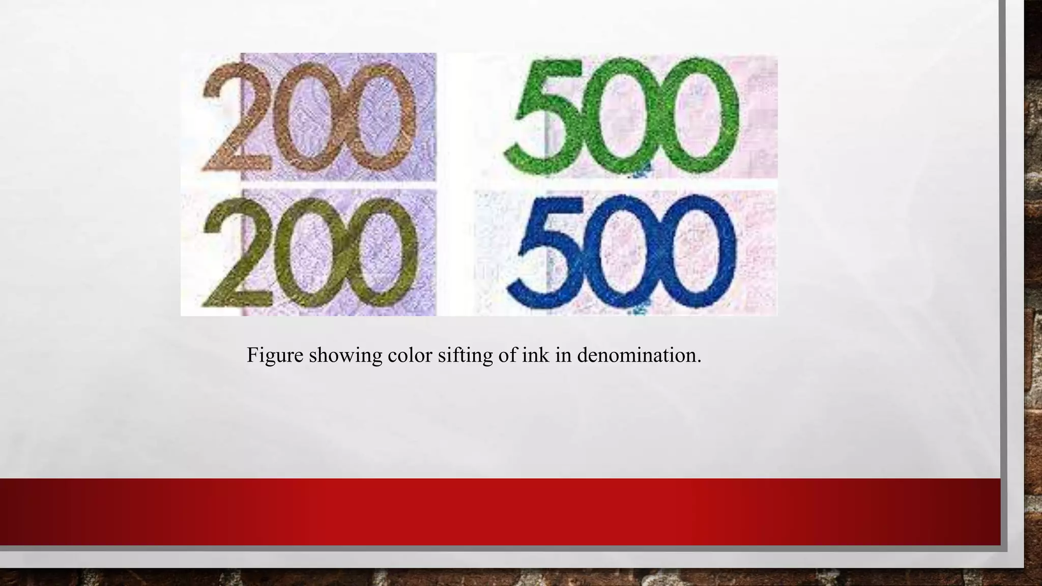 Counterfeiting Currency Notes | PPTX