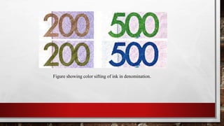 Counterfeiting Currency Notes | PPTX