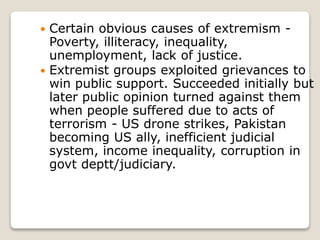 COUNTERING EXTREMISM & TERRORISM AT OPERATIONAL LEVEL.pptx | Terrorism ...