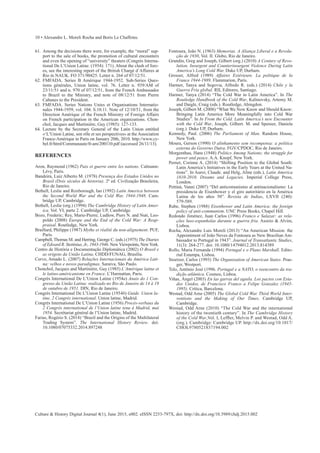 Countering war or embracing peace? Dialogues between regionalism and ...