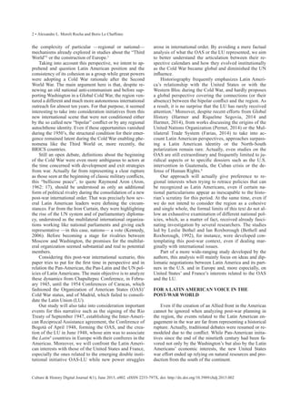 Countering war or embracing peace? Dialogues between regionalism and ...