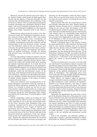 Countering war or embracing peace? Dialogues between regionalism and ...