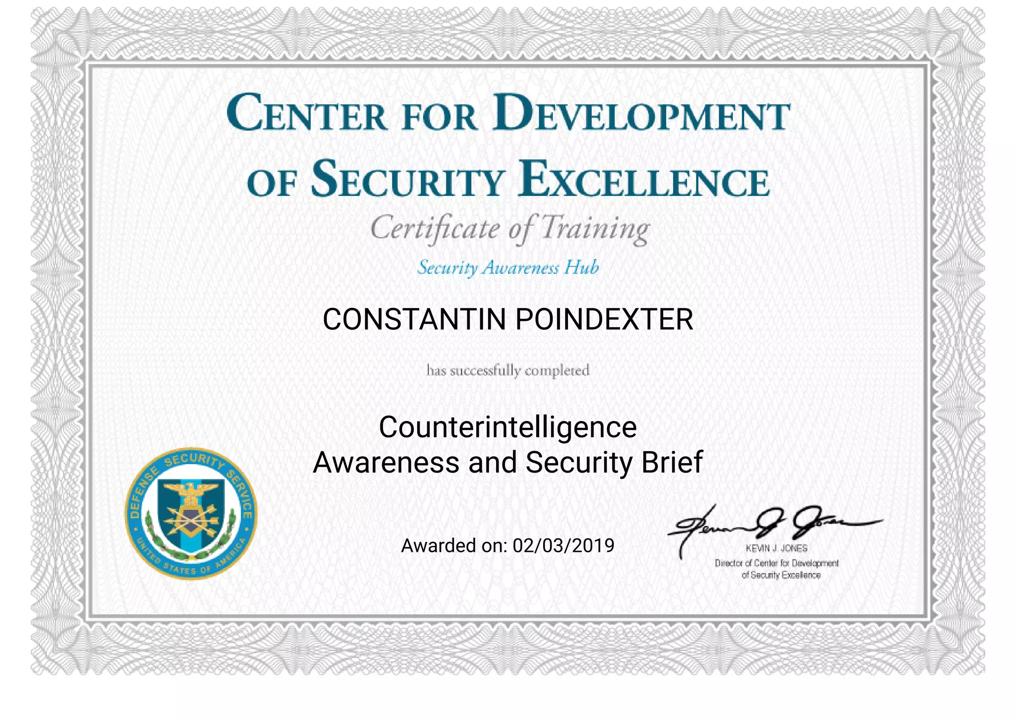 Counterintelligence Awareness 2019 | PDF