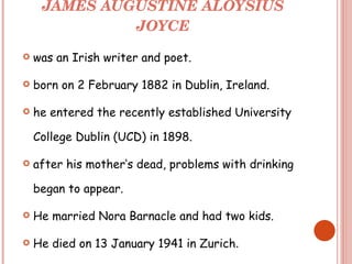 Counterparts by james_joyce[1] cesar gomez katia perez | PPT