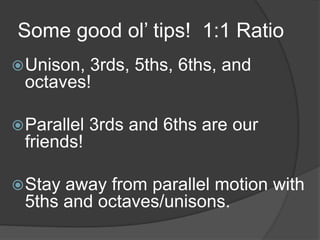 Counterpoint Lesson | PPTX