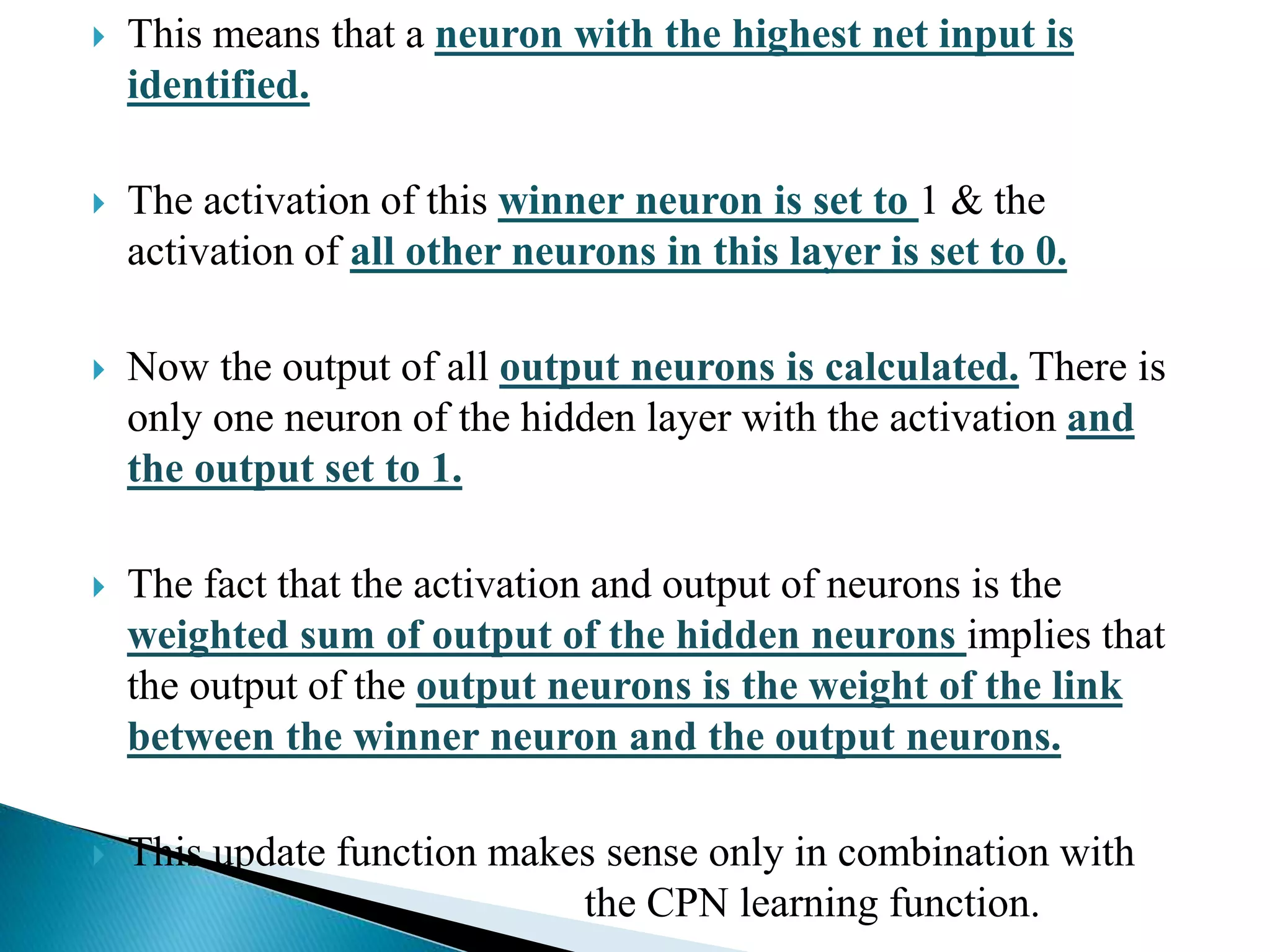 Counter propagation Network | PPTX