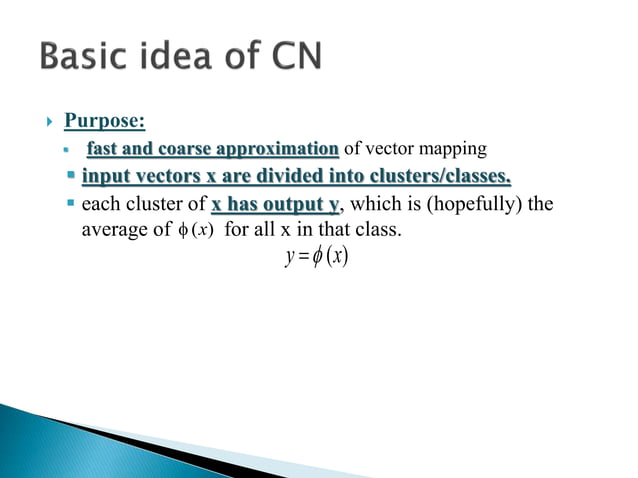 Counter propagation Network | PPTX