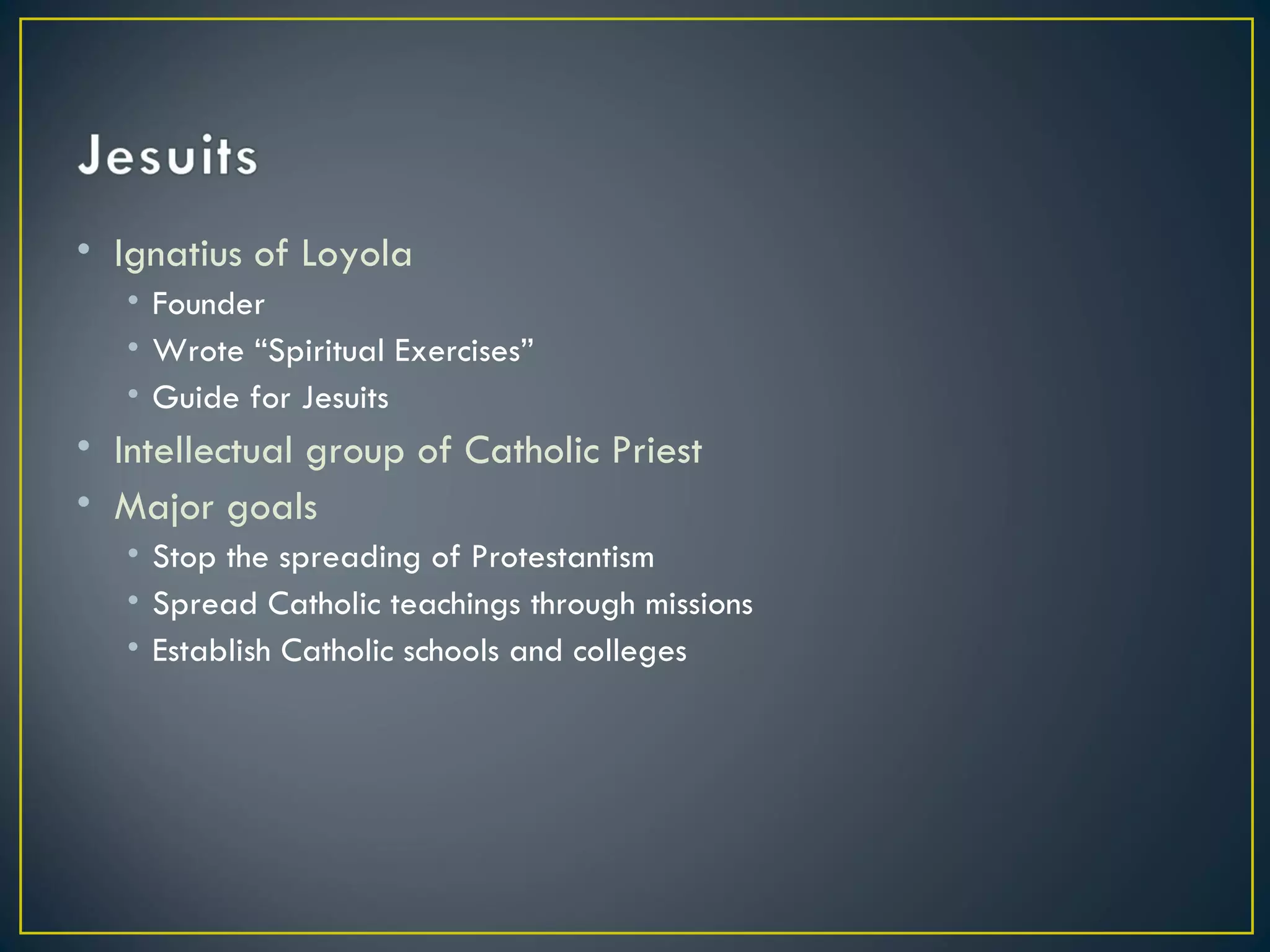 Counter reformation | PPT