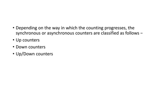 Introduction to Counters | PPTX | Physics | Science