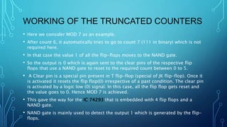COUNTERS(Synchronous & Asynchronous) | PPTX