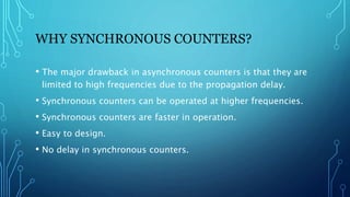 COUNTERS(Synchronous & Asynchronous) | PPTX