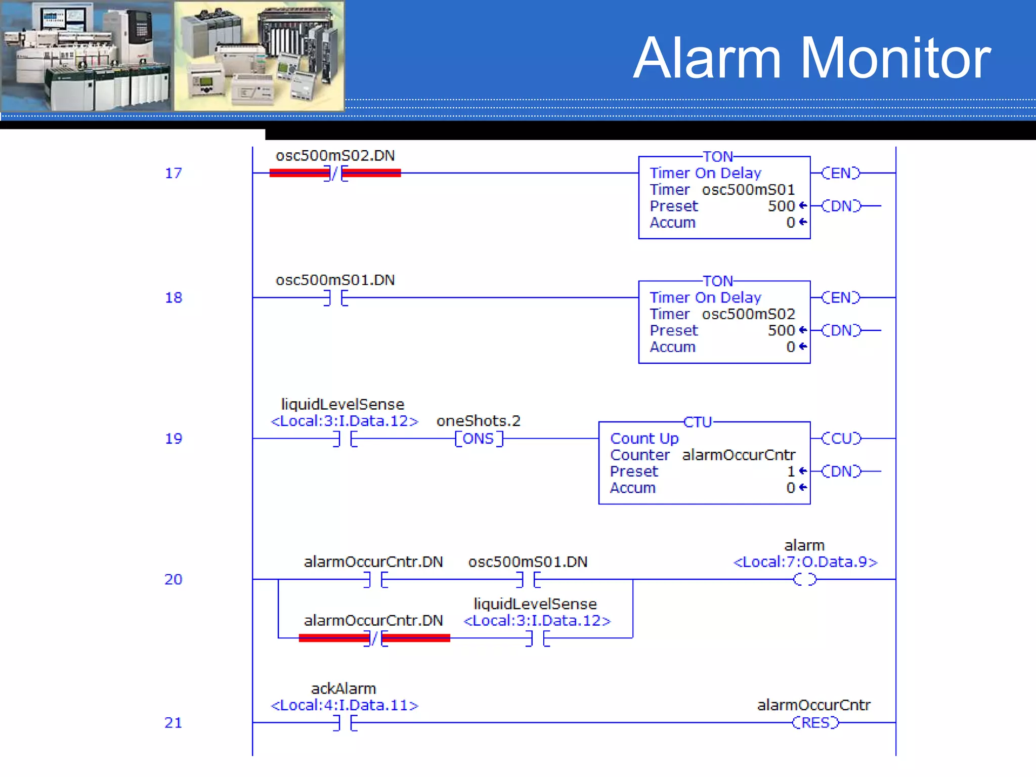 ControlLogix Counters FA16 | PPTX | Computing | Technology & Computing