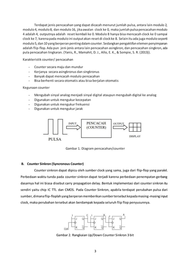 Artikel Counter sinkron dan asinkron | DOCX