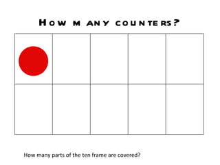 Counters in the ten frame 001 | PPT