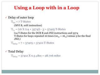 Counters & time delay | PPTX