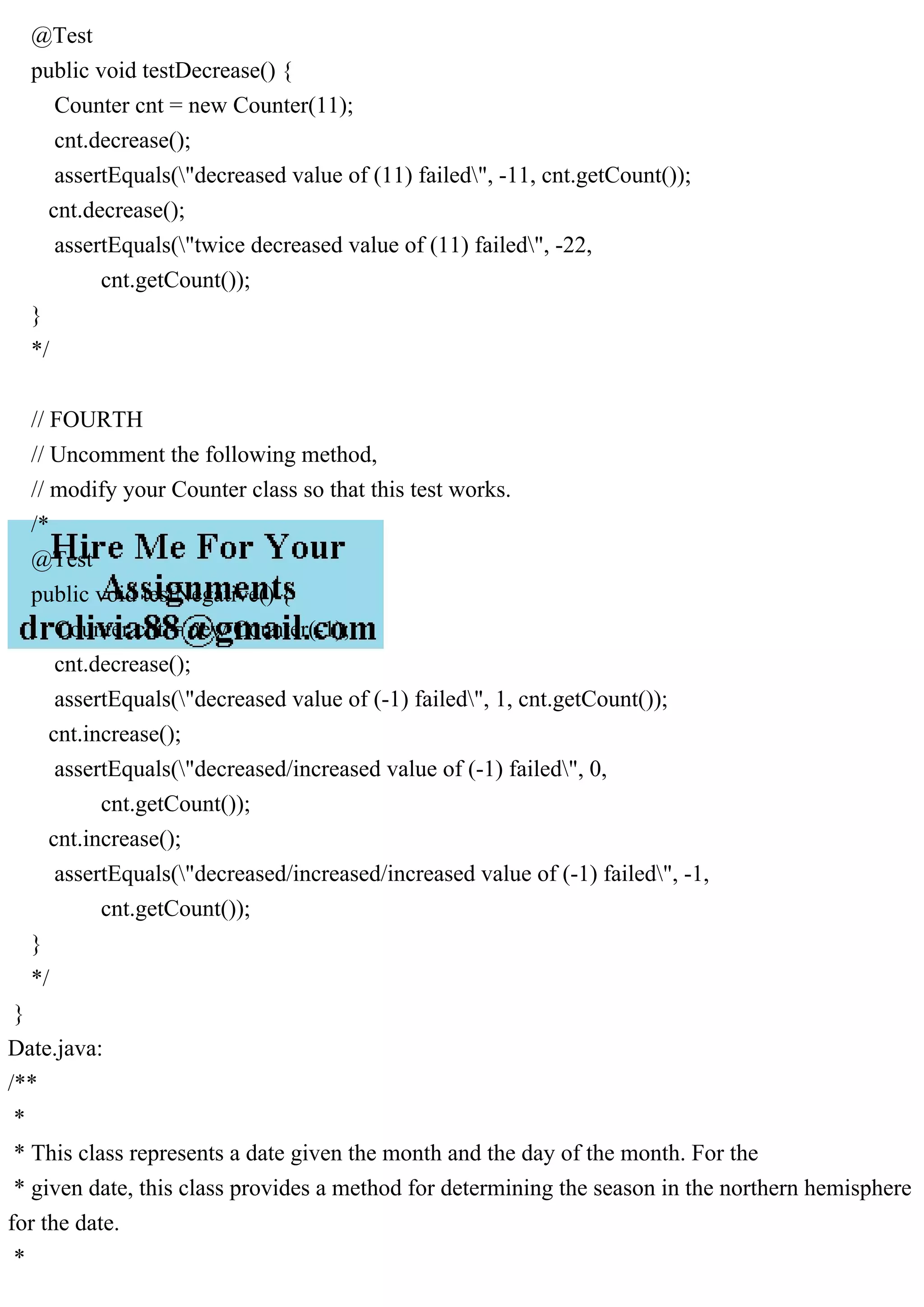 Countertestjavaimport Static Orgjunitassertimport Orgjunpdf