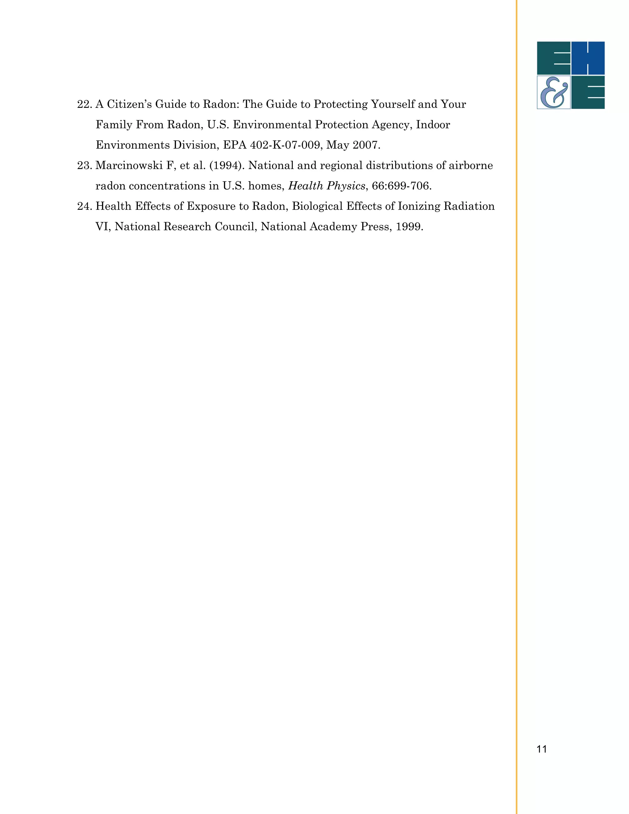 Countertops radon | PDF