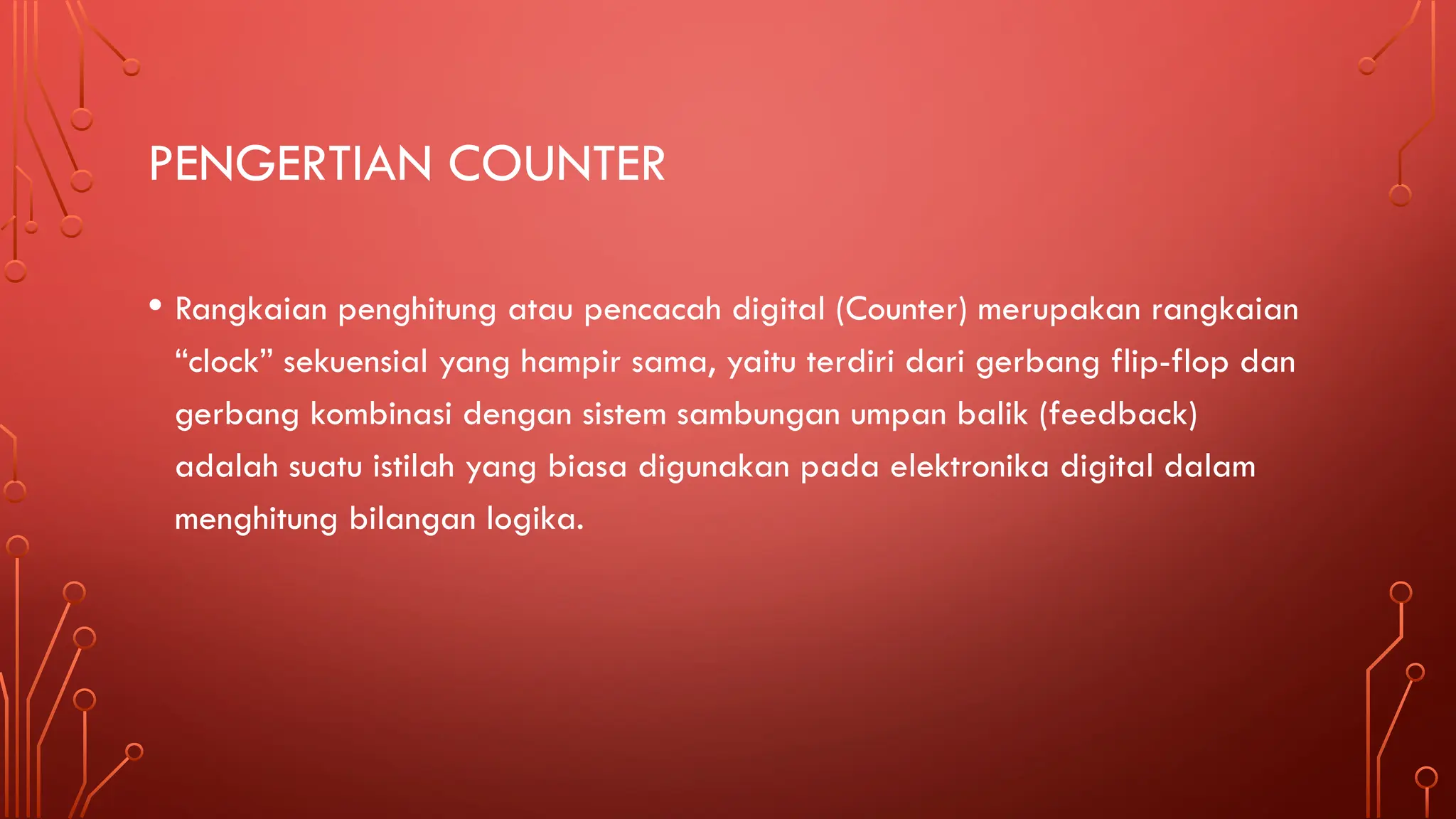 Counter up & counter down penghitung digital | PPT
