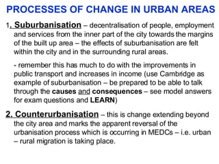 Counterurbanisation | PPT
