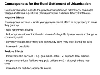 Counterurbanisation | PPT