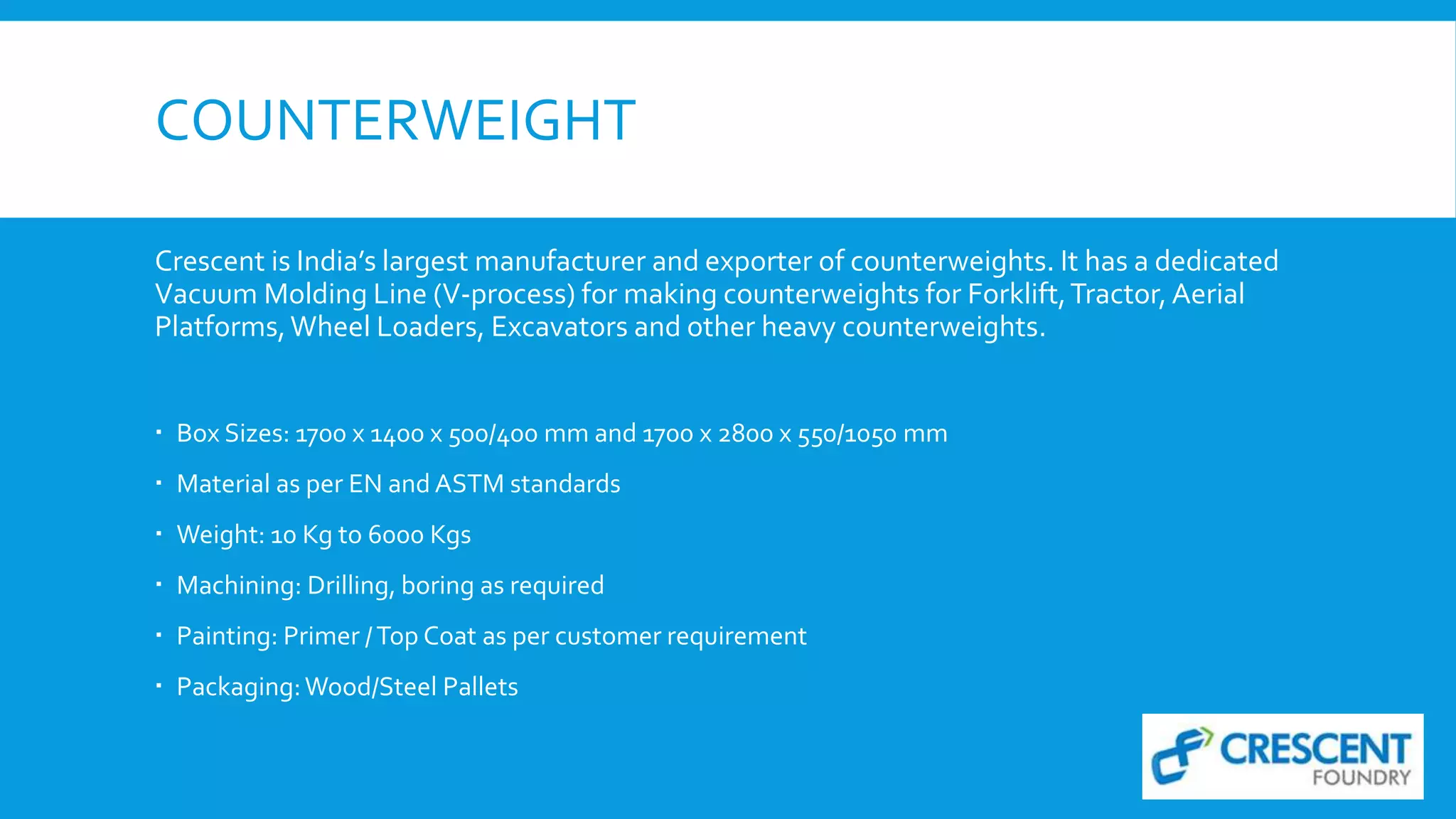 Counterweight Design & Lifting System | PPTX