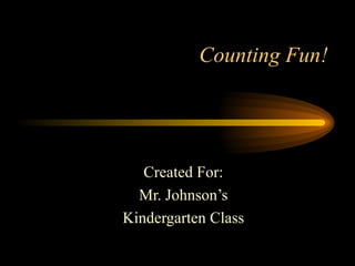 Counting with Kindergarten | PPT | Education