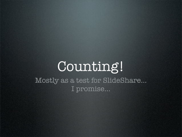 Counting | PPT