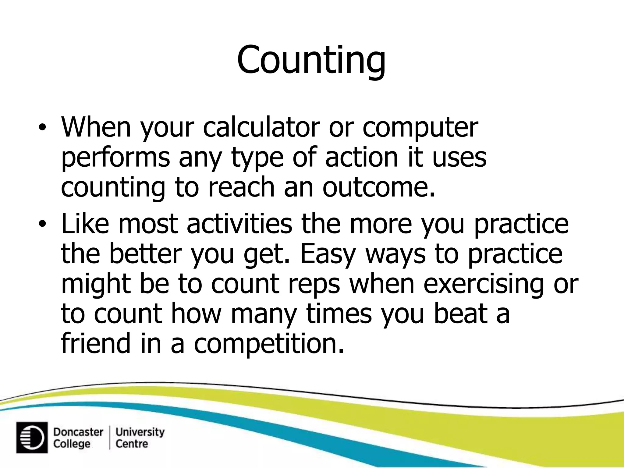 Counting and Sequences | PPTX