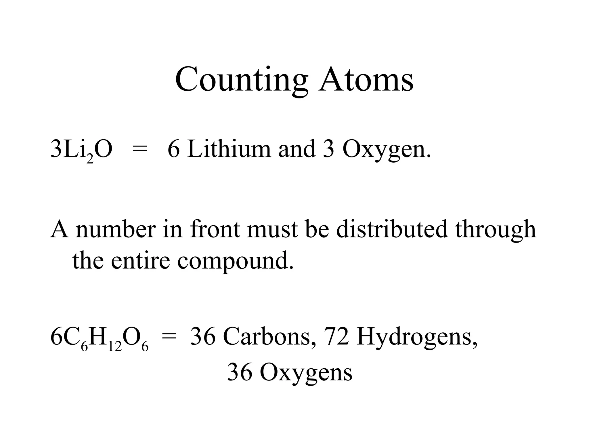 Counting Atoms 2a | PPT