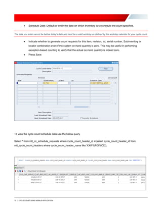 Counting -cycle_count_using_mobile_application | PDF
