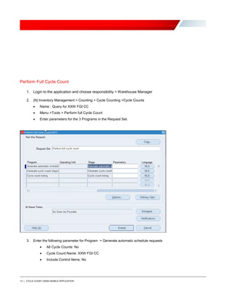 Counting -cycle_count_using_mobile_application | PDF
