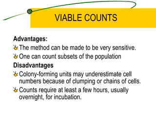 Counting Micro Organisms | PPT
