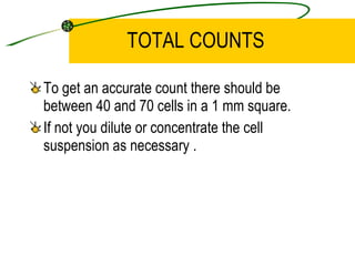 Counting Micro Organisms | PPT