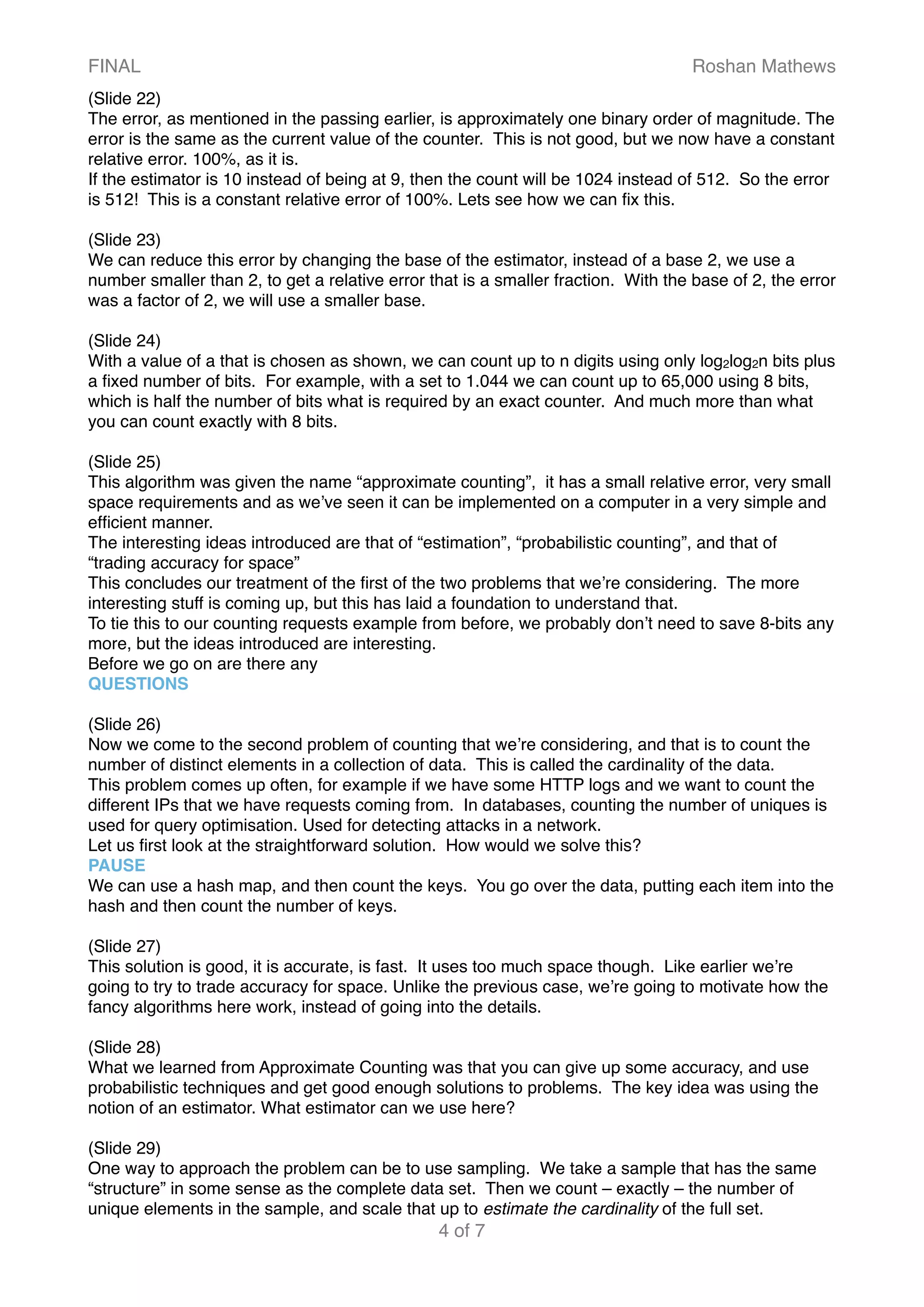 Counting (Notes) | PDF