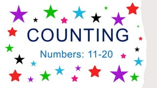 counting-numbers from 11 to 20 for elementary school.pptx