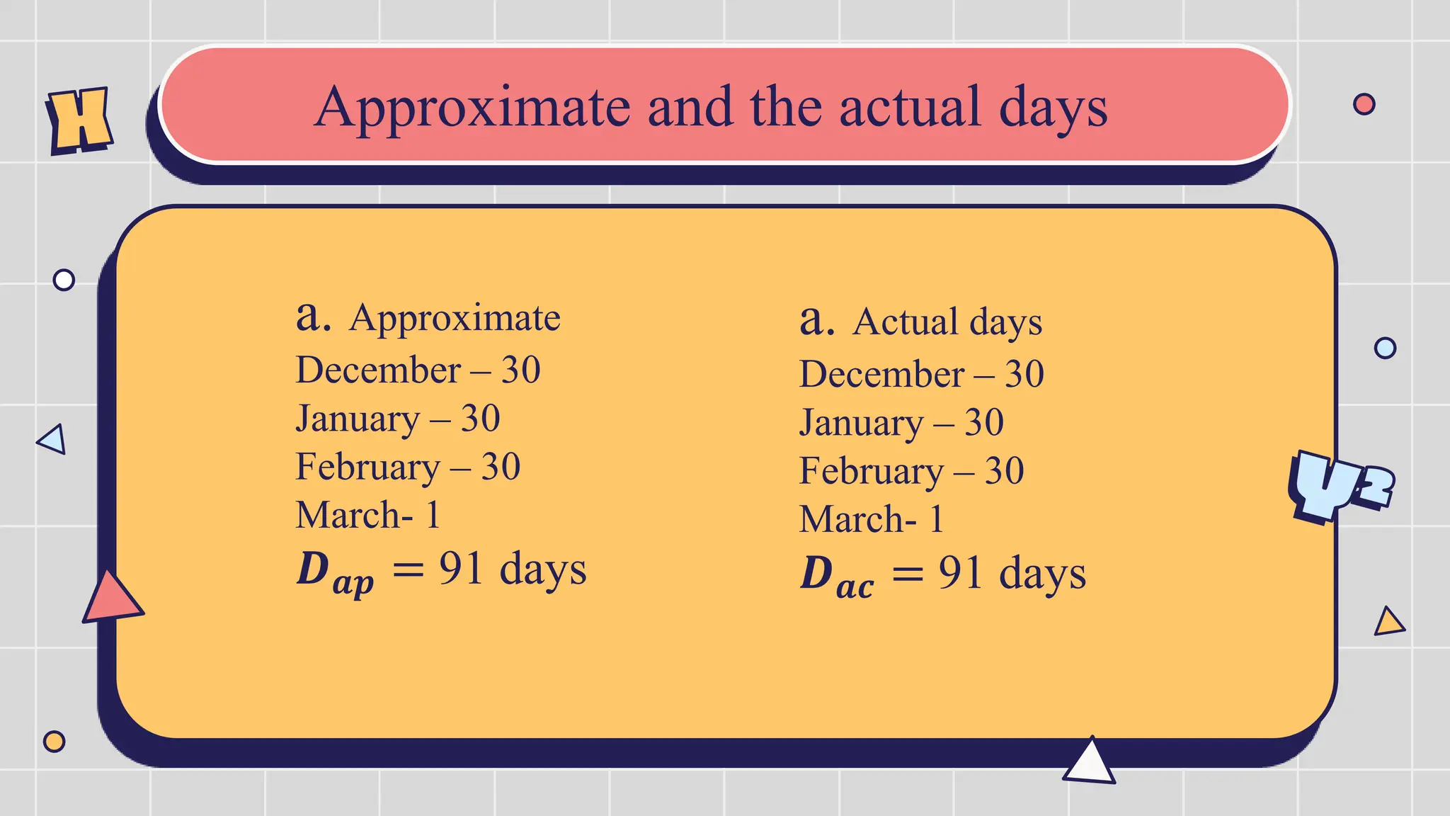 Counting-the time between dates in mathematics of Investments .pptx ...